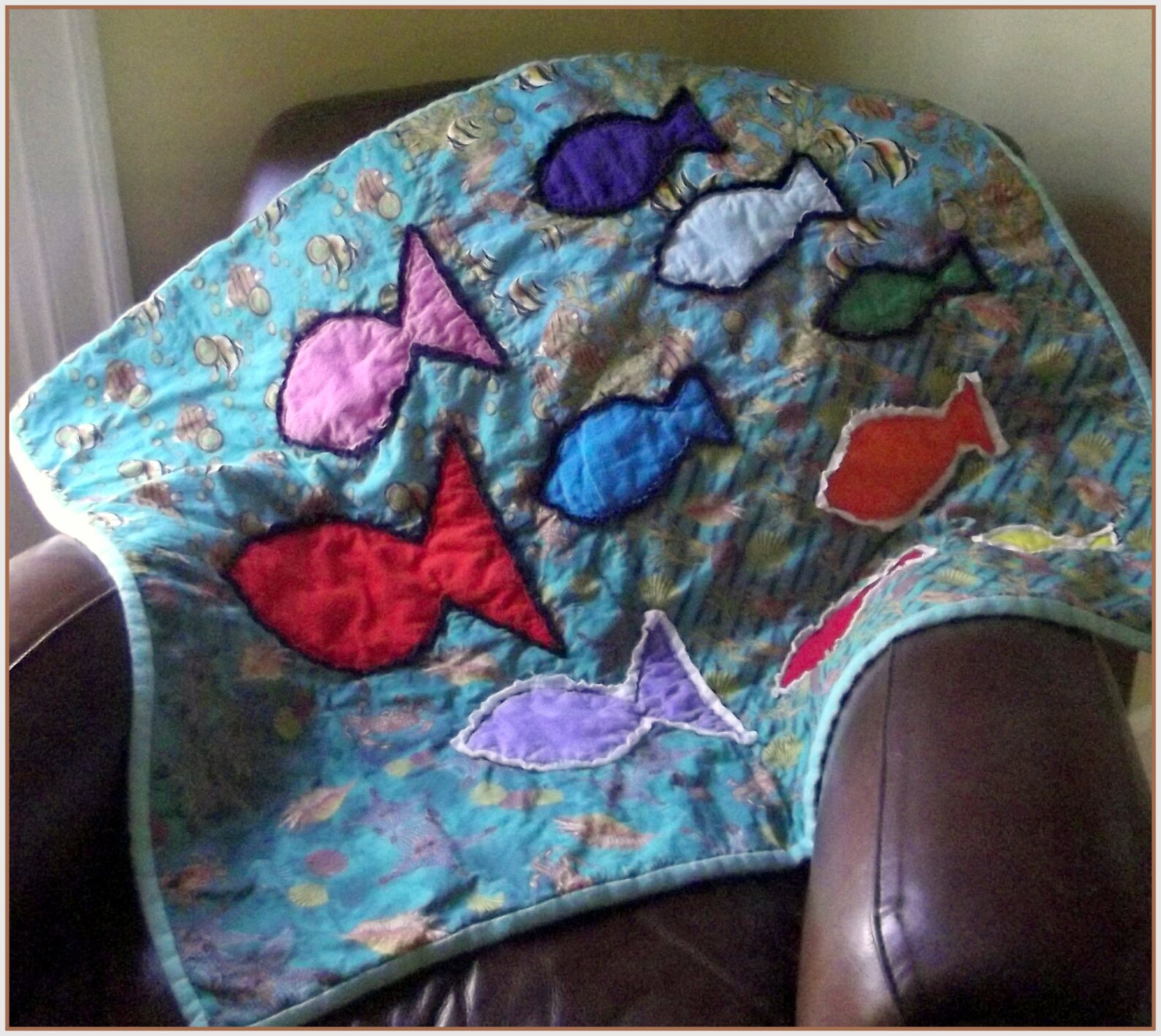 Fish in School Baby Quilt PDF Pattern - Etsy