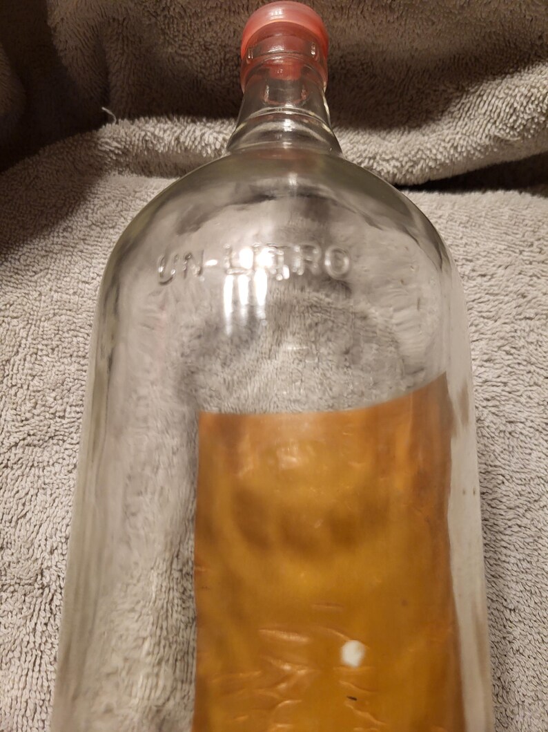 Vintage Pura Premier Tequila Bottle - Etsy