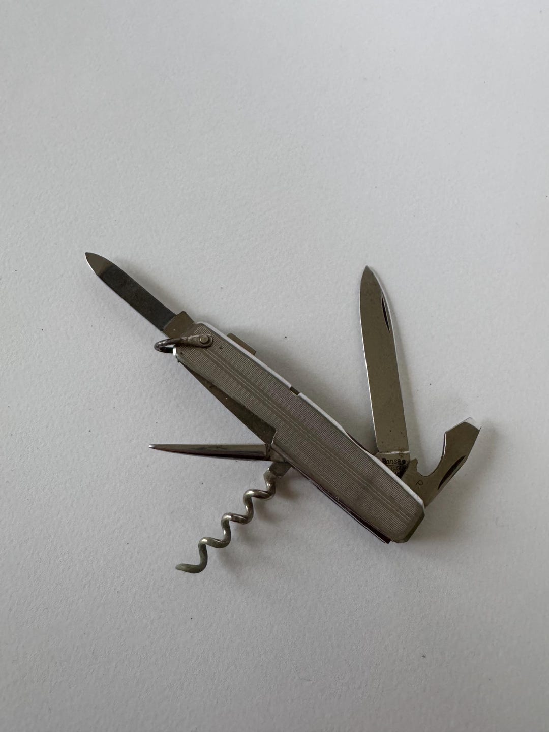 Vintage Bonsa Solingen Pocket Knife, German Multi-tool With Corkscrew ...