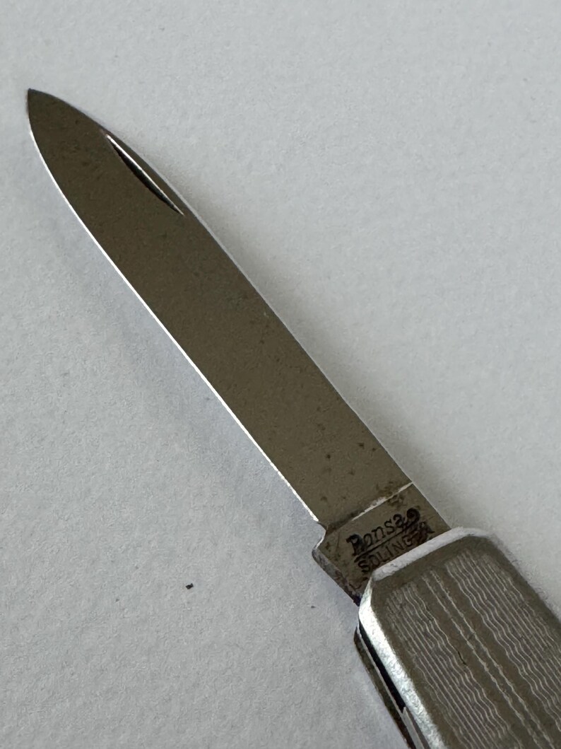 Bonsa Solingen Knife, Vintage German Multi-tool, Folding Pocket Knife ...