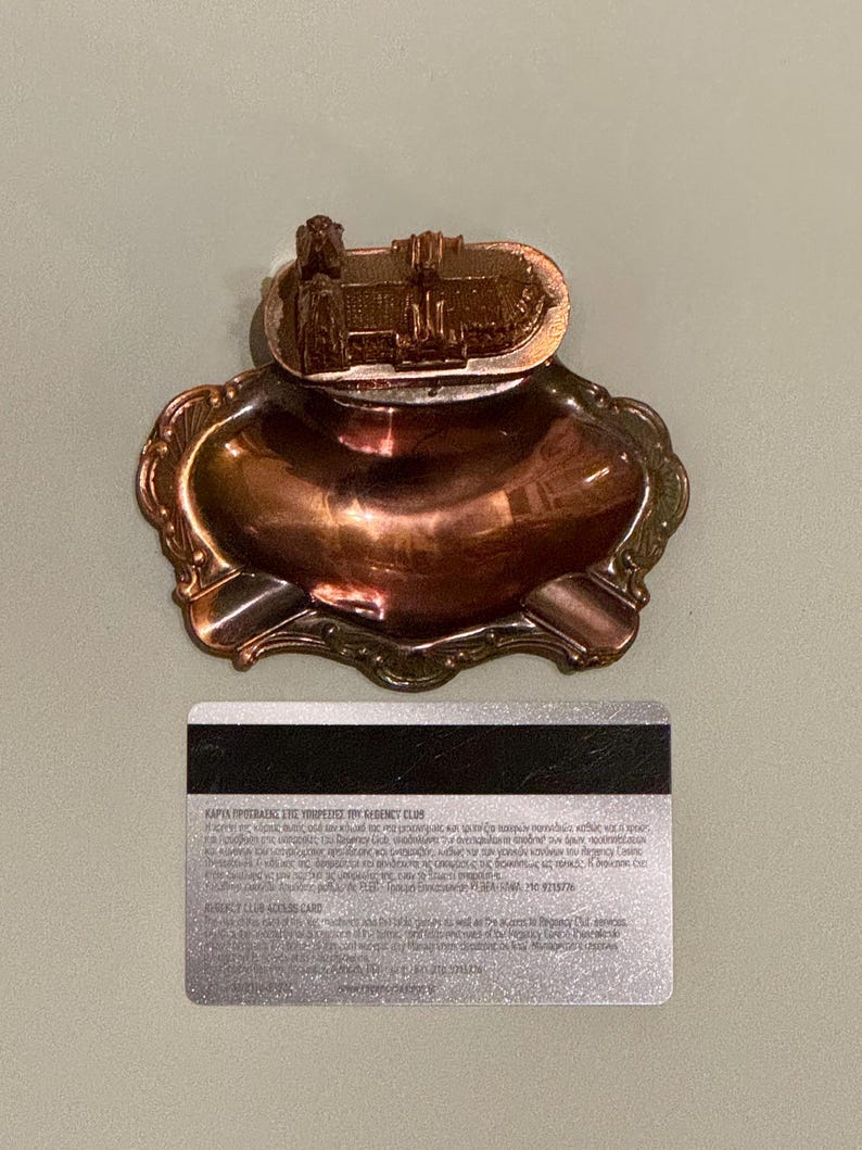 Vintage Cologne Cathedral Copper Ashtray - Kölner Dom Souvenir Metal ...