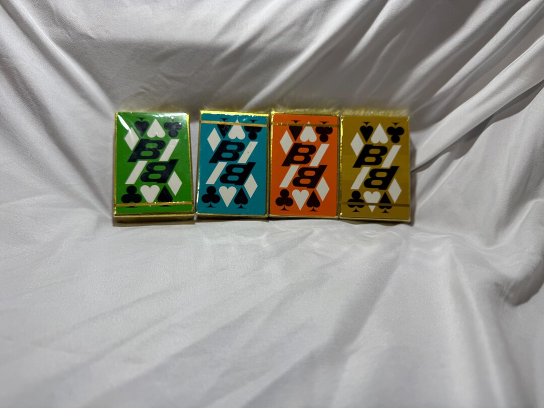 Bicycle Metal Luxe Gold Playing Cards - Etsy