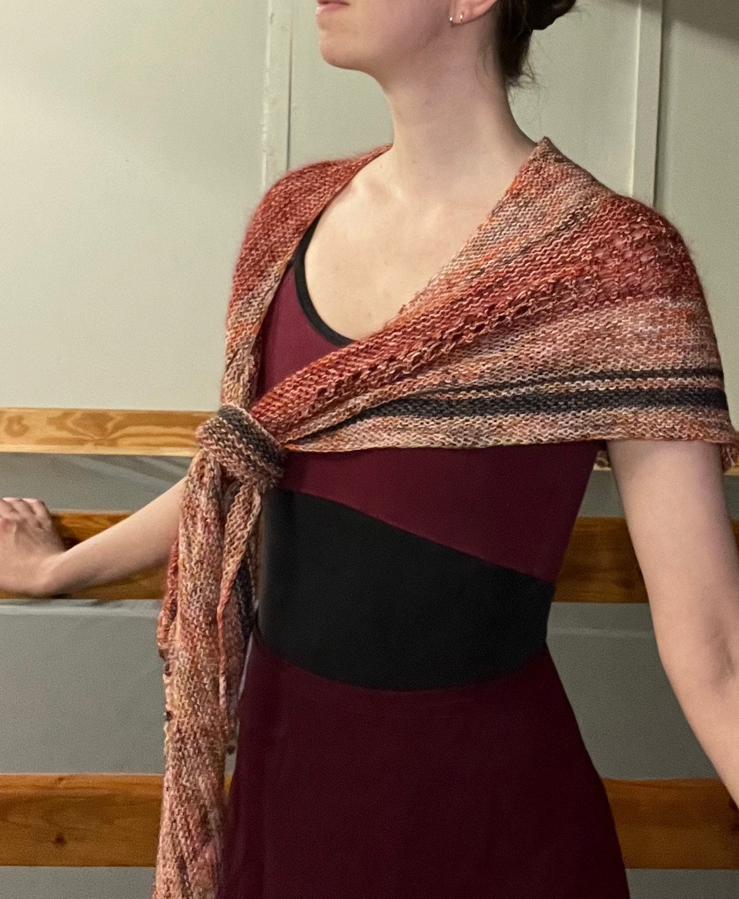 PATTERN ONLY Ballet Barre Shawl, Knitting Pattern, Digital Download - Etsy