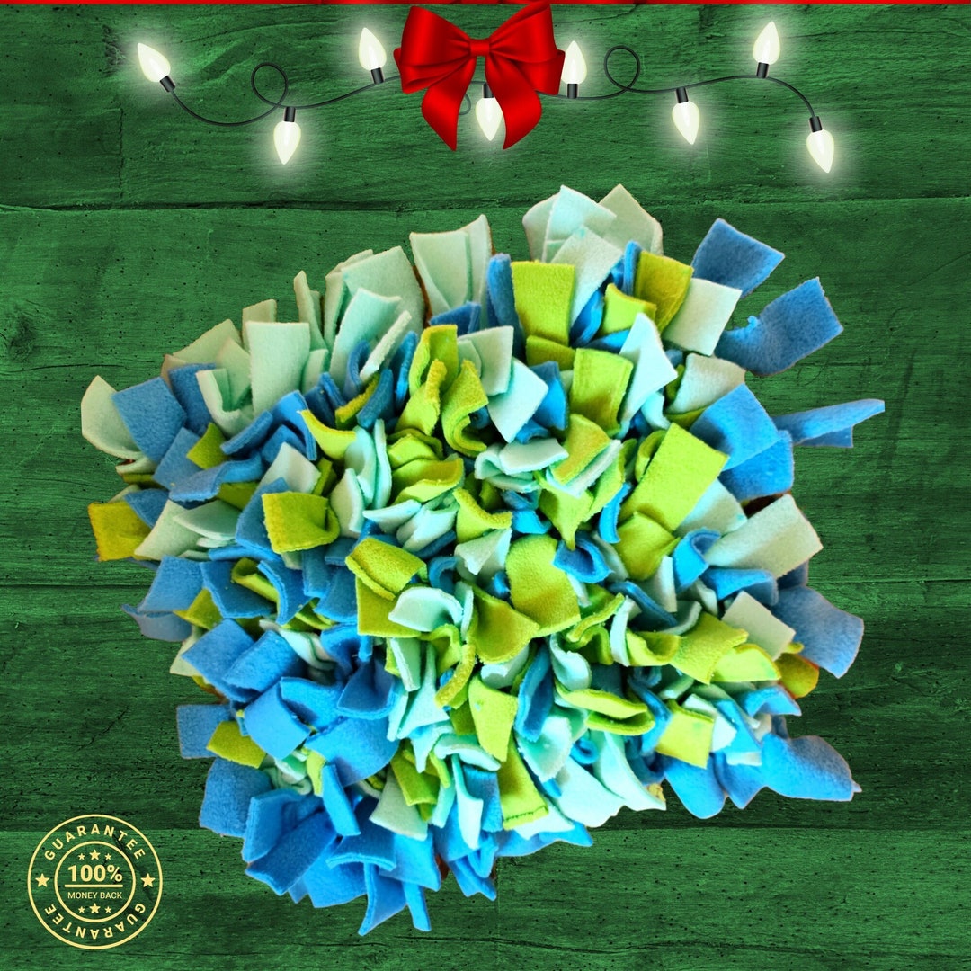 Snuffle Mat for Dogs & Cats, Dog Treat Toy, Dog Fleece Toy Keep Them ...