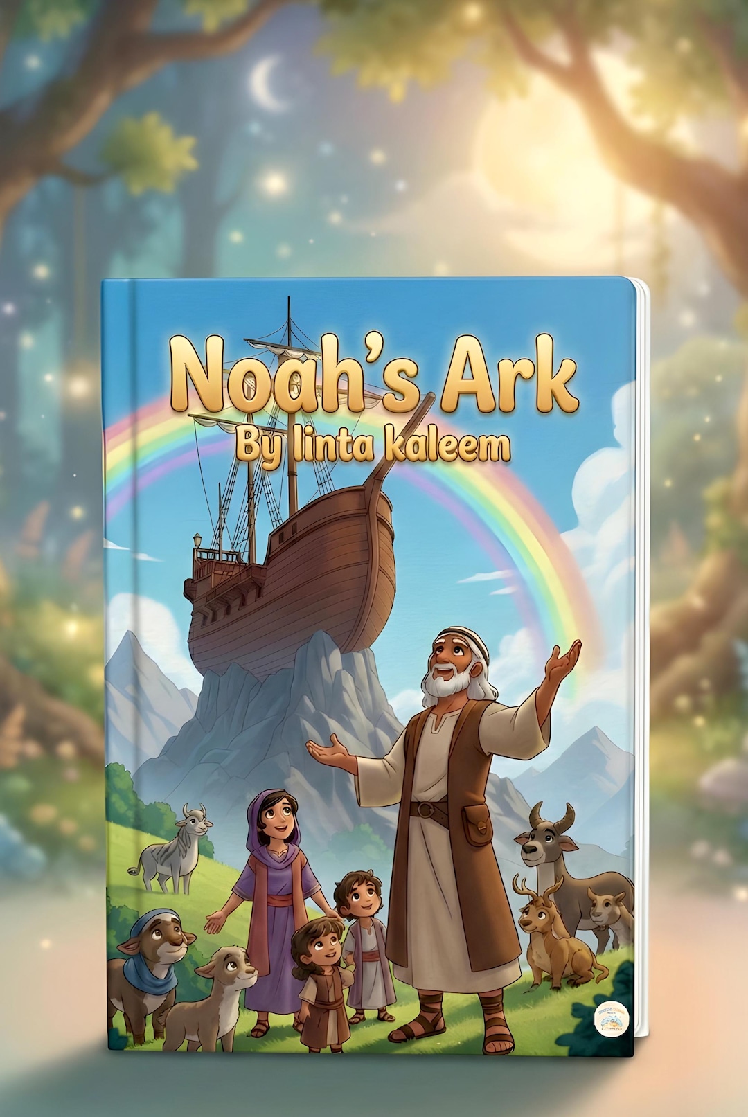 Noah's Ark Toddler Bible Story Instant Download, Christian Bedtime ...