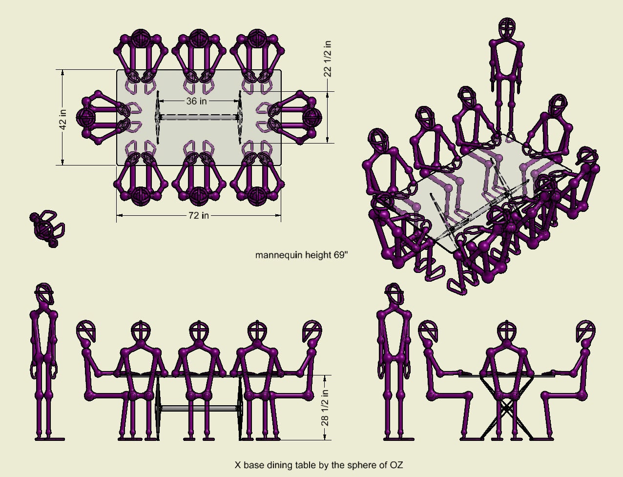 X Base, a Multipurpose Design in Stainless Steel That is Highly ...