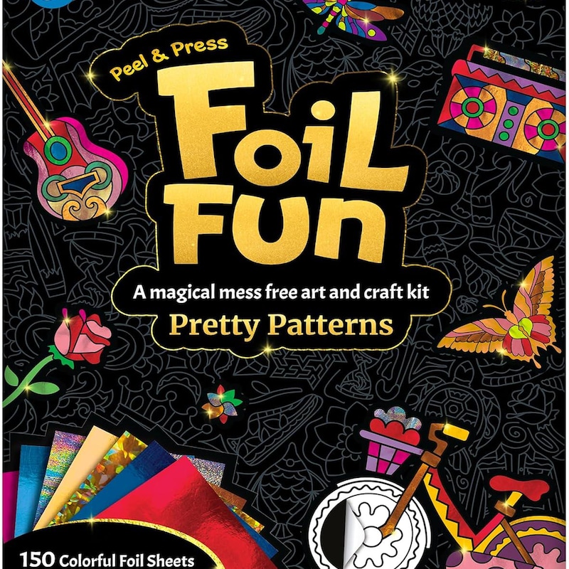 Foil Coloring Kit - Etsy