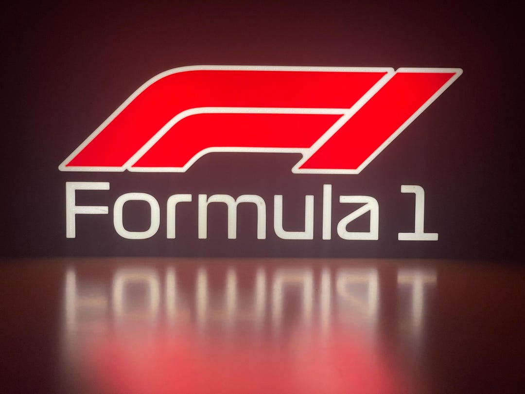 Formula 1 / F1 - LED Lightbox Sign - Etsy