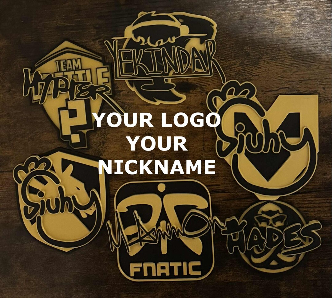 Custom 3D Printed Counter Strike Sticker Replica – Personalized ...