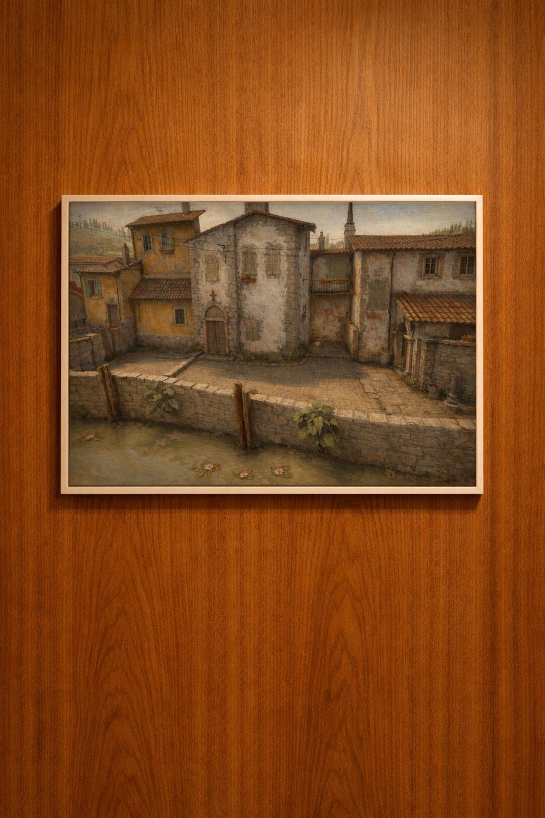 Counter Strike Inferno T Spawn Oil Painting | CS2 Gaming Poster | CSGO ...