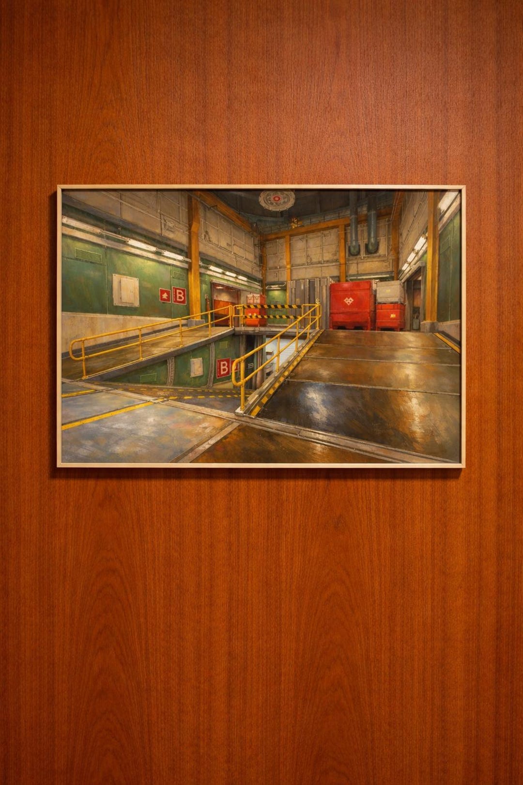 Counter Strike Nuke Ramp Oil Painting | CS2 Gaming Poster | CSGO Fan ...