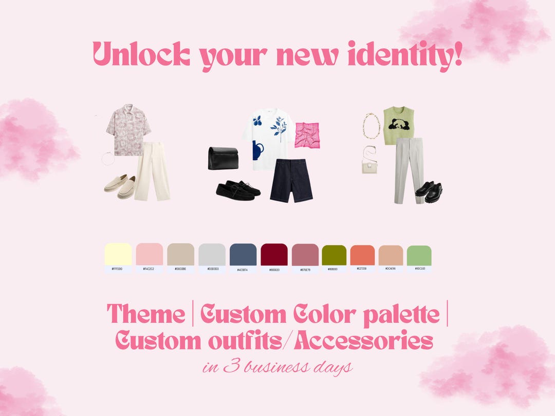 Ultimate Style Makeover: 10 Personalized Outfits + Accessories + Color ...