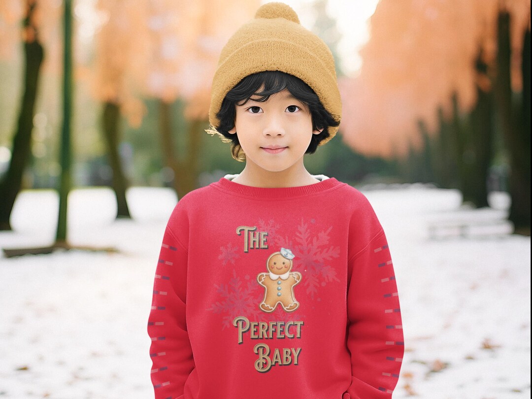 Gingerbread Baby Sweatshirt, Christmas Toddler Clothing - Etsy