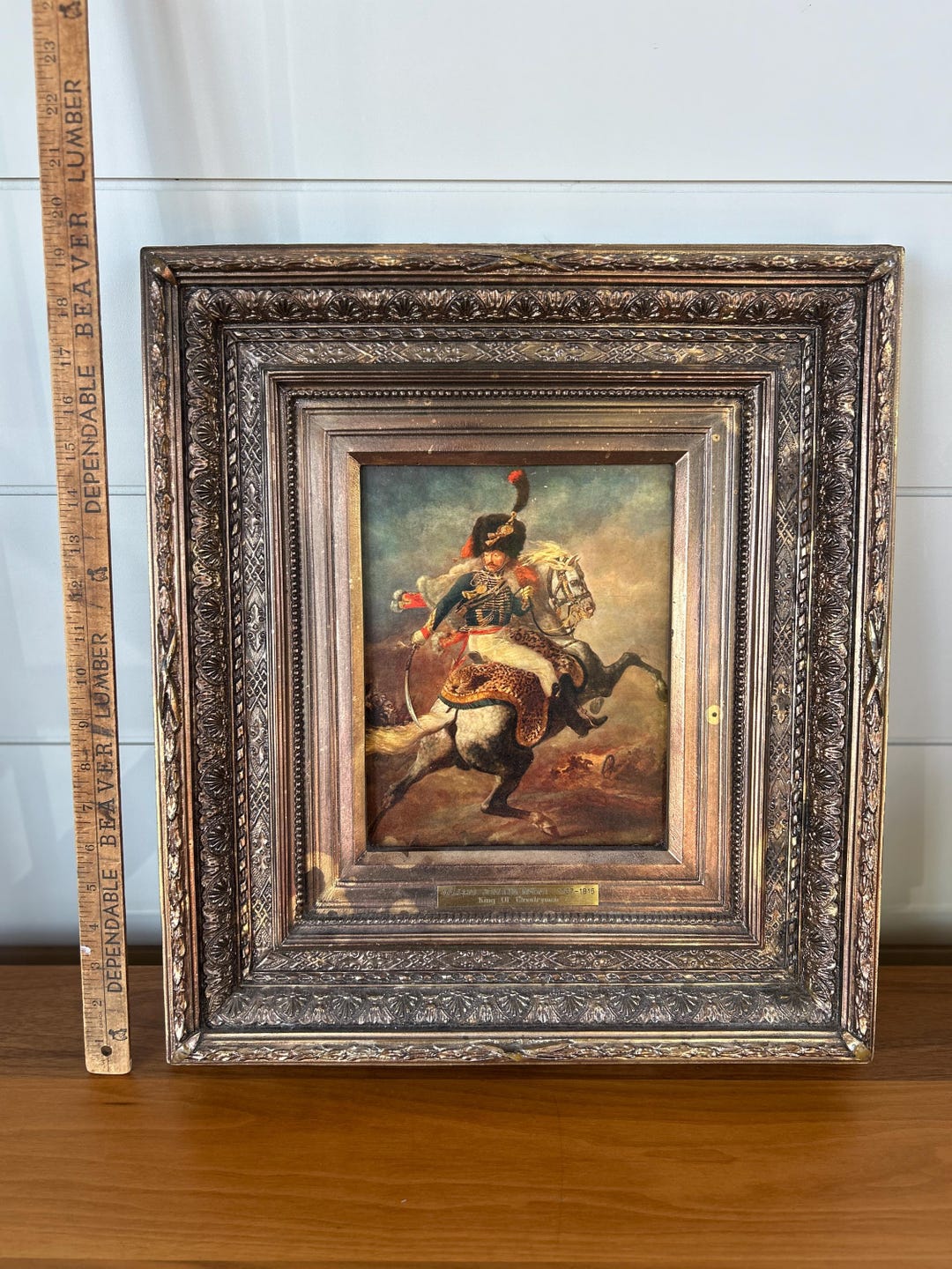 Framed Napoleonic Art Print - Joachim Murat Equestrian Portrait - Etsy