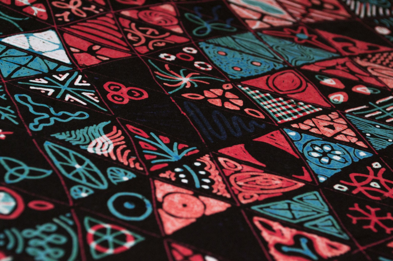 Triangles – Poster (A2) - Etsy