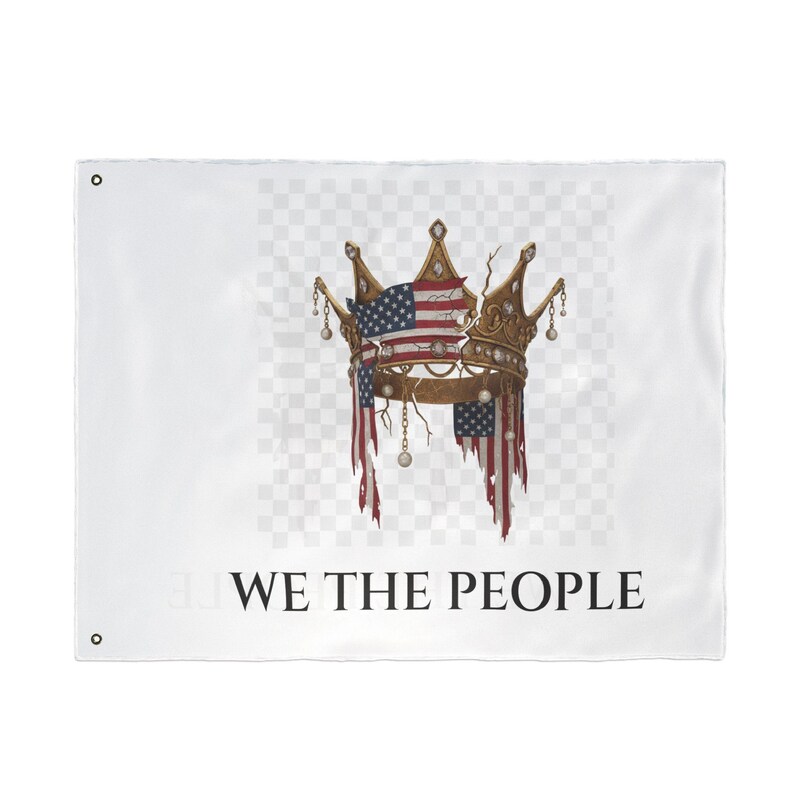 Double Sided Flag, NO KINGS FLAG, Protest Flag, Activist Banner ...