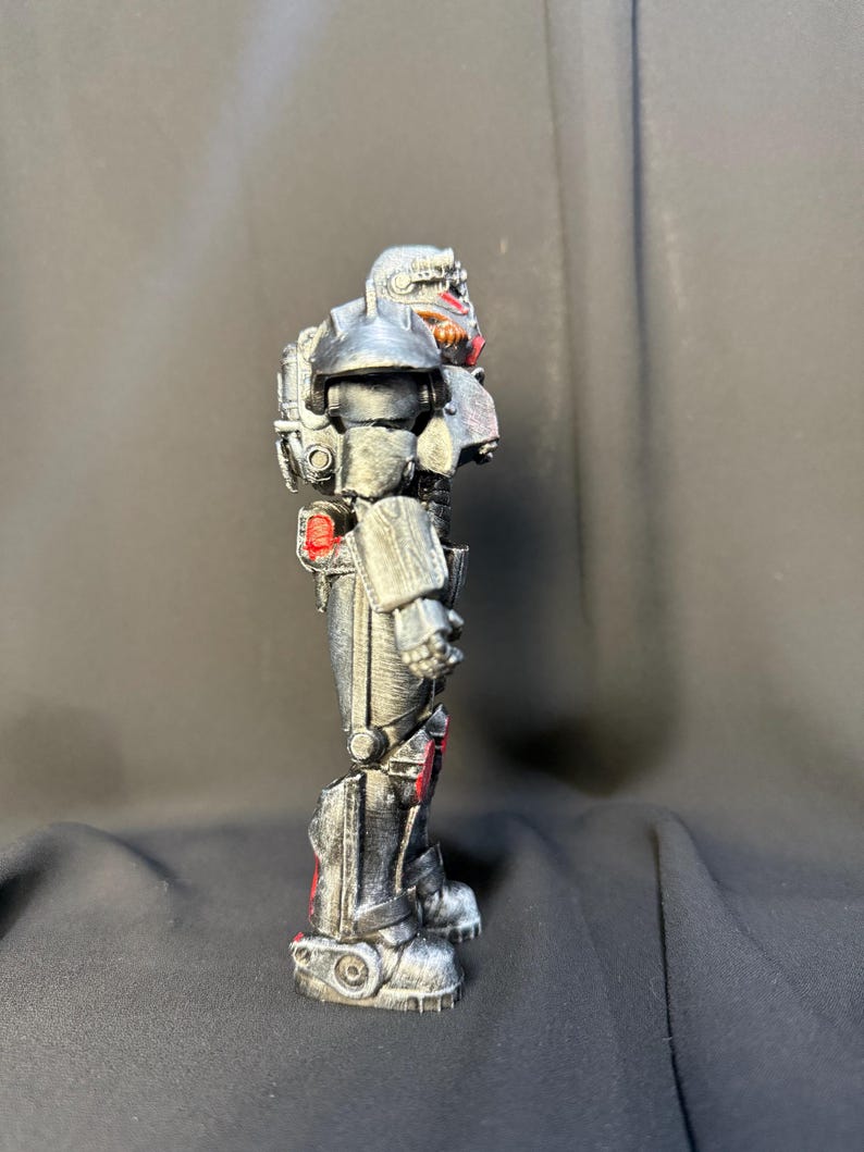 Highly Articulated T-45 Power Armor Action Figure | Removable Helmet ...