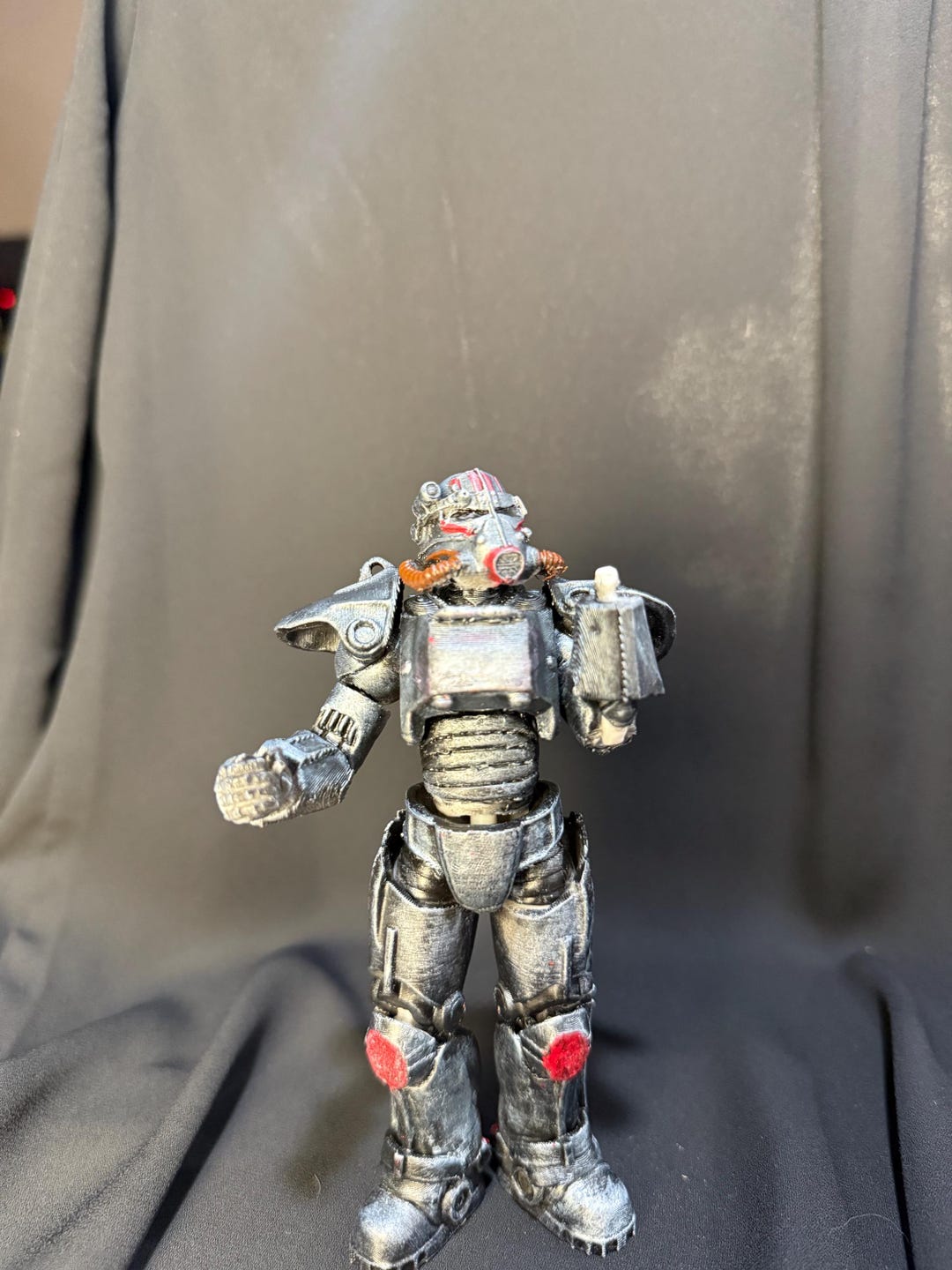 Highly Articulated T-45 Power Armor Action Figure | Removable Helmet ...