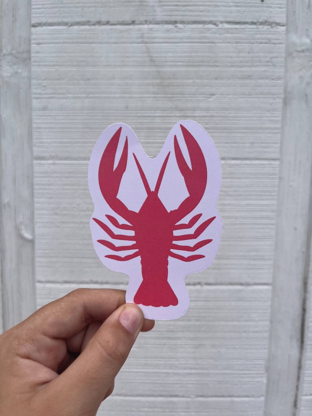 CRAWFISH STICKER - Etsy