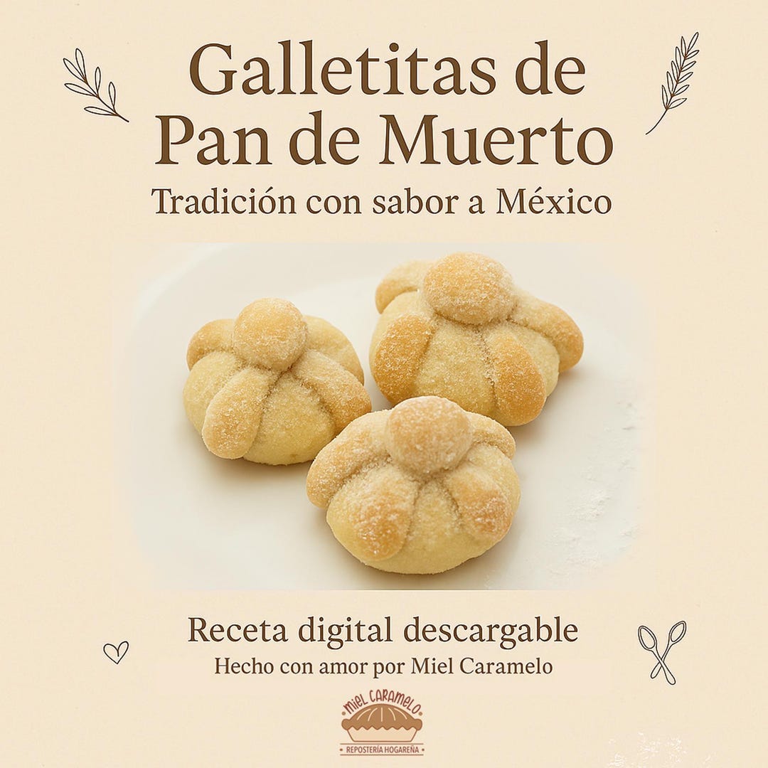 Mexican Sweet Bread Cookies (digital Recipe) - Etsy