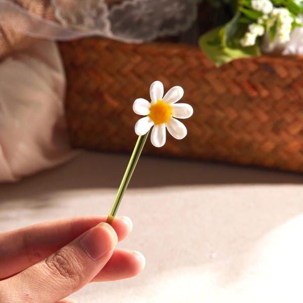 Blown Glass Flowers Daisy - Etsy