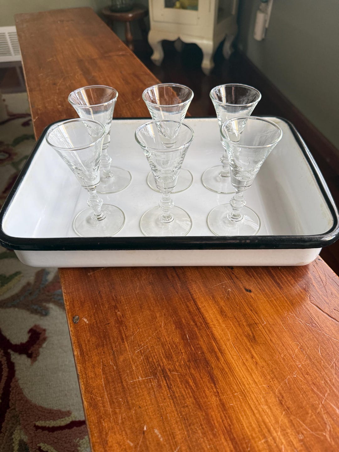 Set of 6 Vintage Sherry Glasses - Etsy