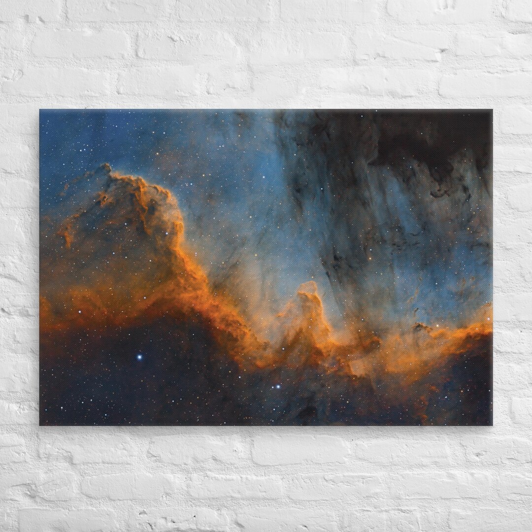 Cygnus Wall Nebula Print - Deep Sky Astrophotography Canvas Print - Etsy
