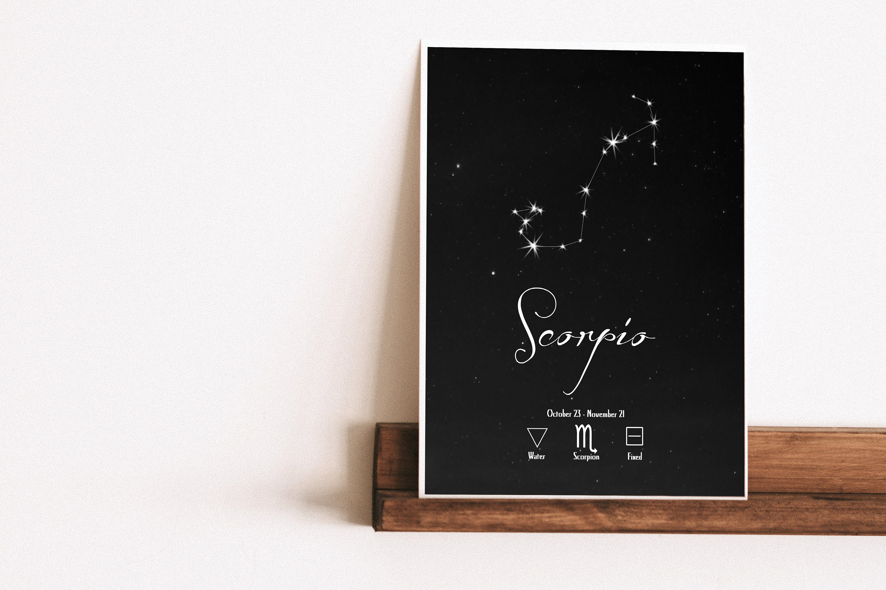 Scorpio - Printable Art - Etsy