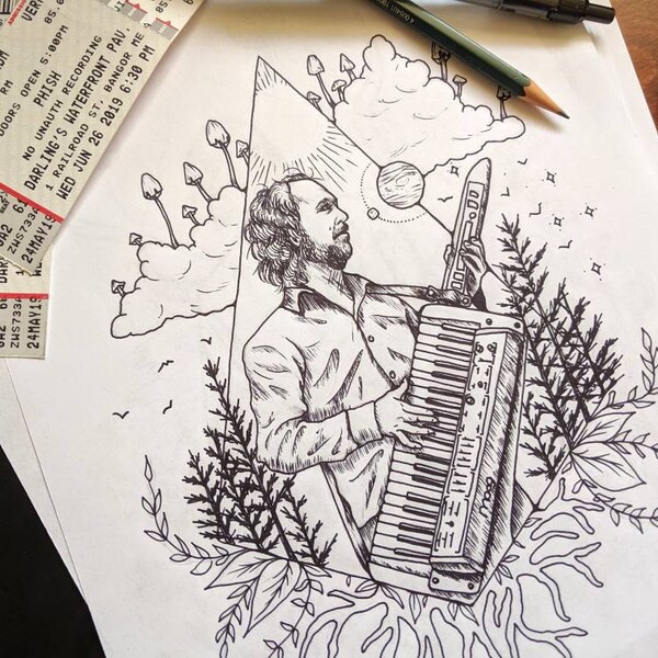 Phish Coloring - Etsy UK