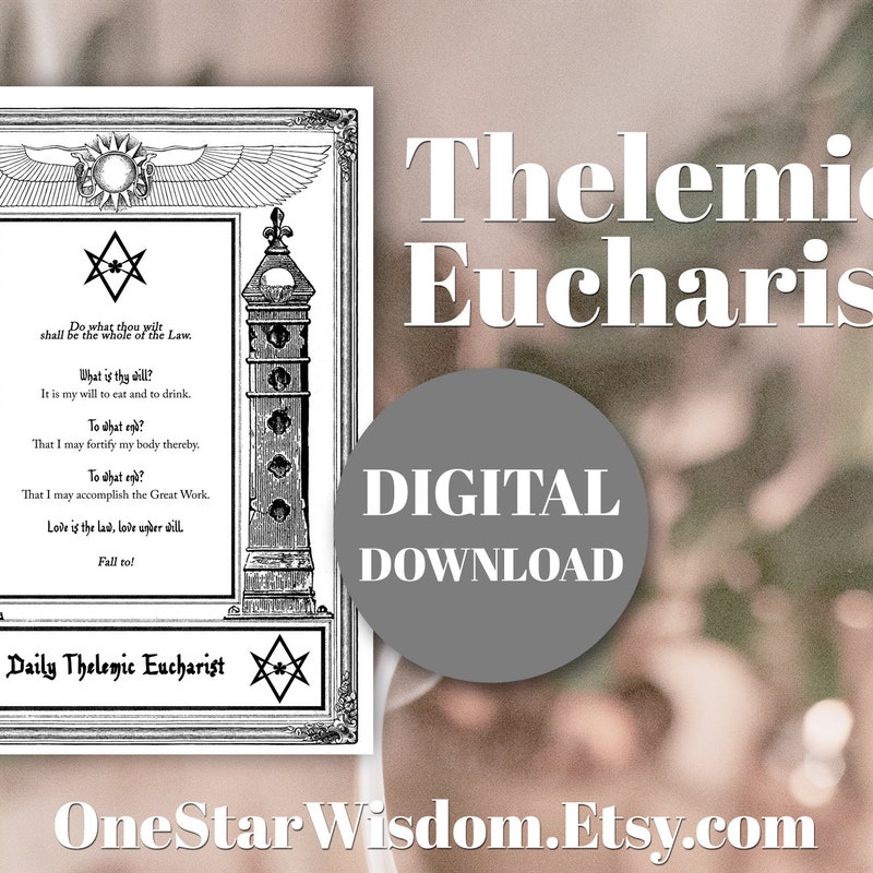 Thelema - Etsy