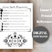 Lunar Cycle Reference Sheet Printable PDF Moon Cycles Manifestation ...