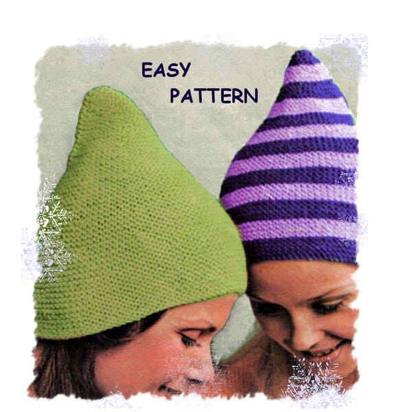 Elf Hat Pattern - Etsy