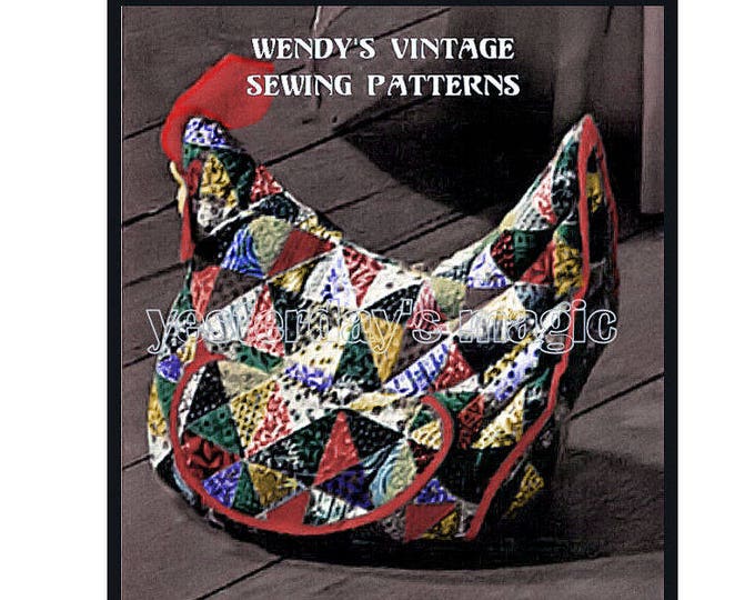 Chicken Tea Cozy PDF Sewing Pattern Muffin Cozy, Cookie Cozy, Egg Cozy ...