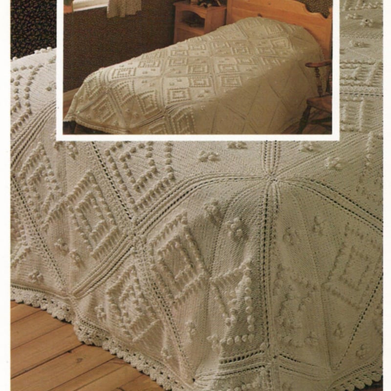 Candlewick Bedspread - Etsy UK