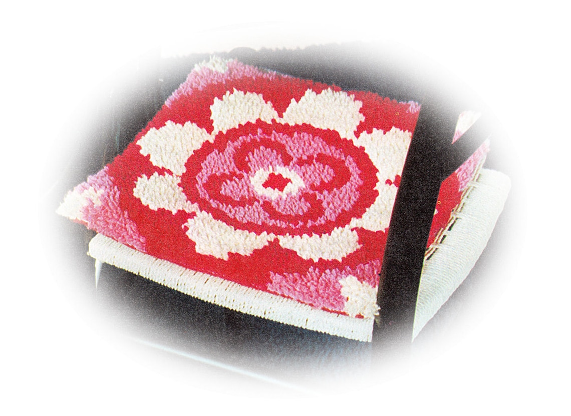 Instant Download PDF Latch Hook Chart Pattern & Instructions | Etsy