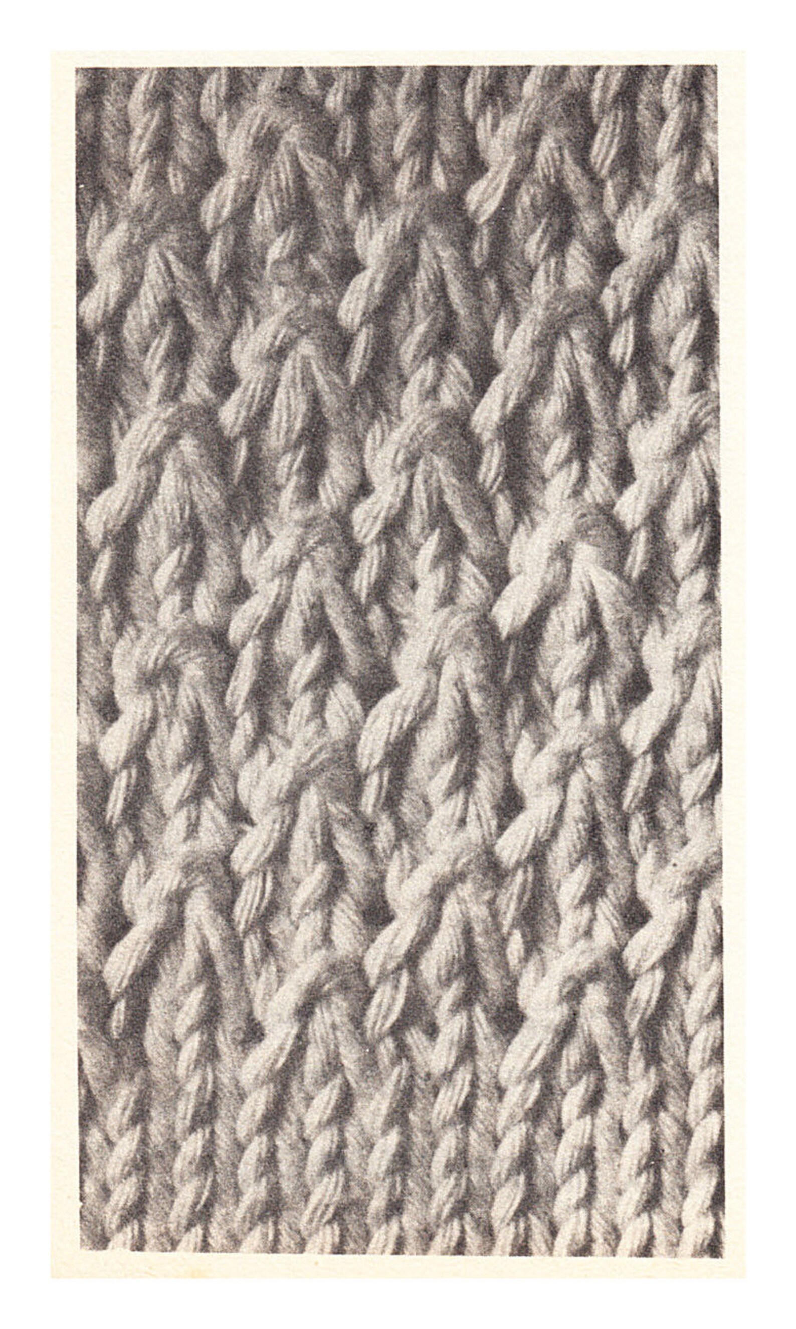 Instant Download PDF KNITTING PATTERN to make a V Neck Womens | Etsy