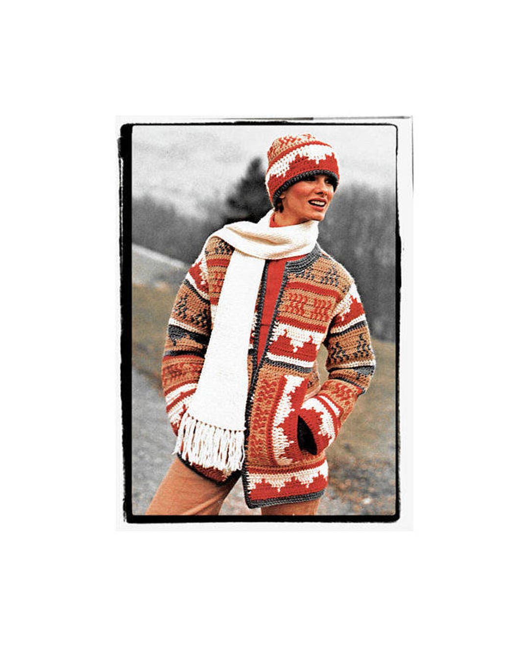 Instant Download PDF CROCHET PATTERN to Make a Womens Ethnic Peruvian ...