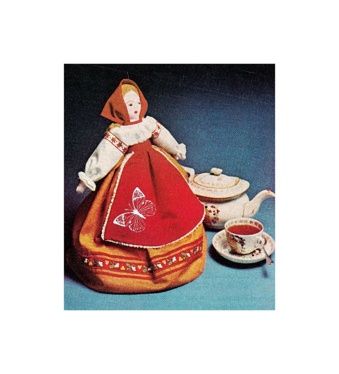 PDF Full Size Sewing Pattern A4 Printable to Make a Country Girl Doll ...