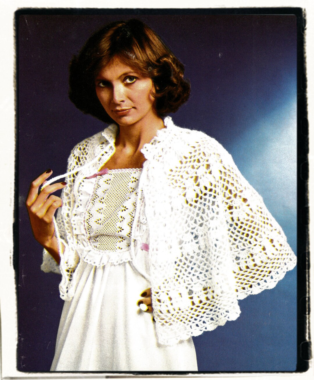 Instant Download PDF Crochet Pattern to Make a Flouncy Lace Circular ...