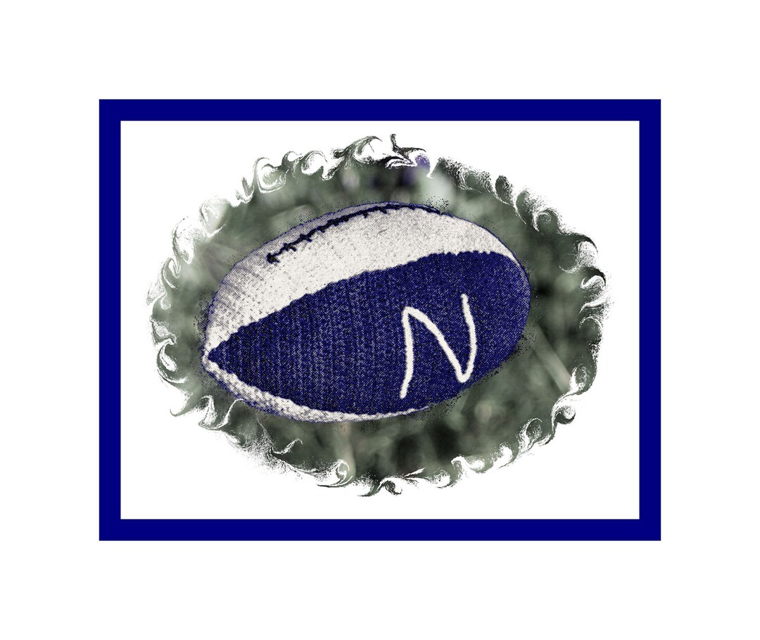 Instant Download Pdf Crochet Pattern to Make a 20 Inch Long Rugby ...