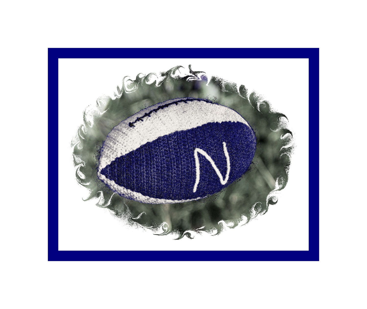 Instant Download Pdf Crochet Pattern to Make a 20 Inch Long Rugby ...