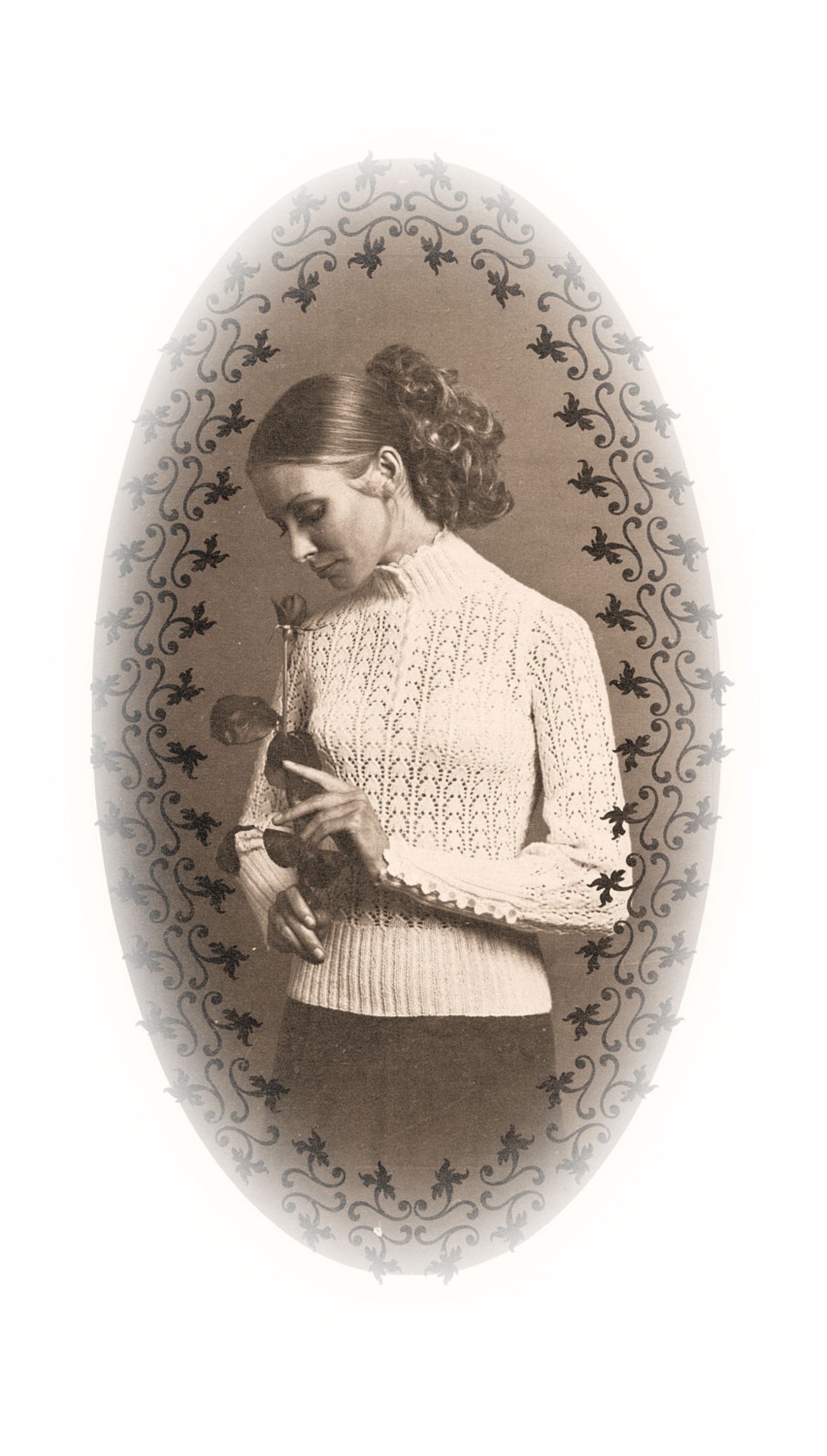 Instant Download PDF Knitting Pattern to Make a Victorian - Etsy