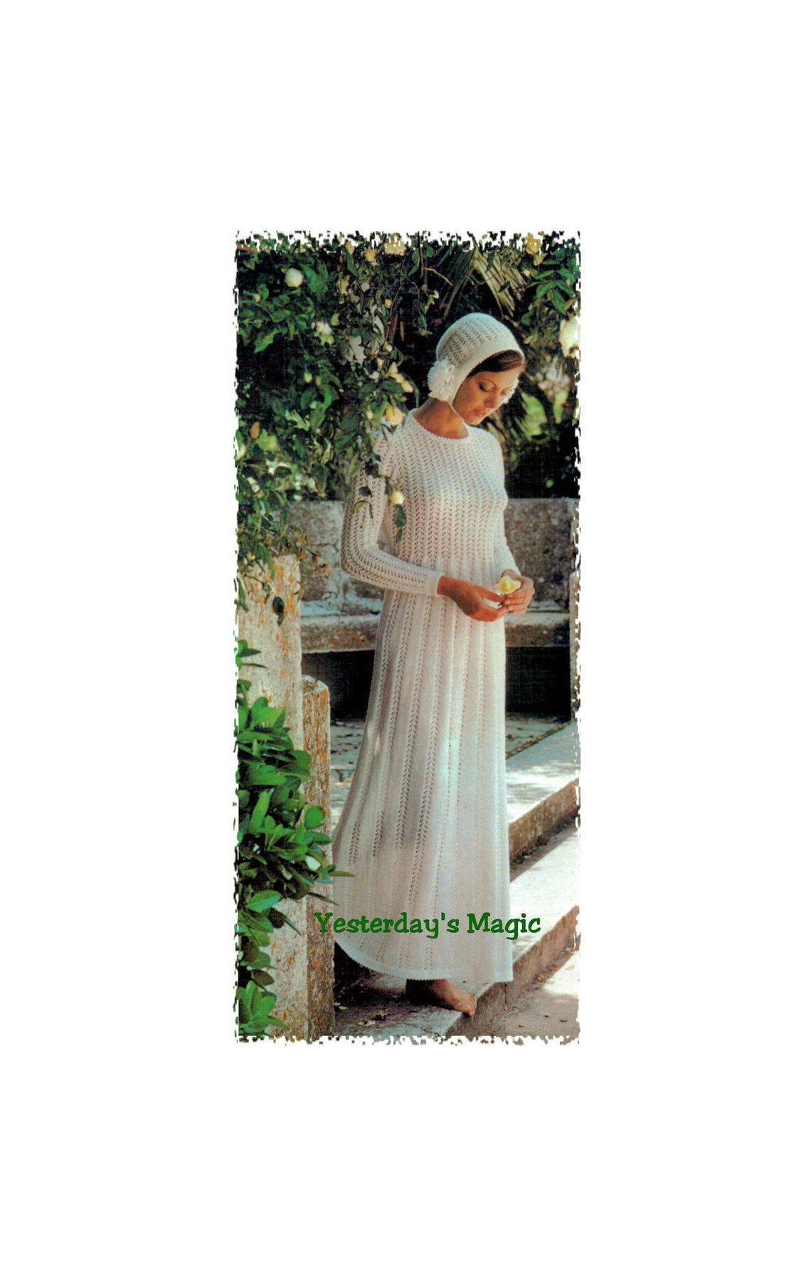 Instant Download PDF Knitting Pattern to Make a Womens Lacy - Etsy