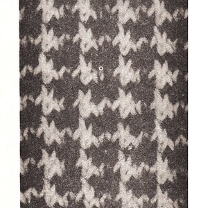 Instant Download PDF Knitting Pattern to Make a Womens Dog Tooth Check ...