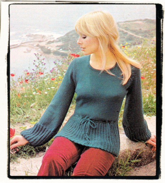 Instant Download PDF Knitting Pattern to Make a Medieval Style | Etsy