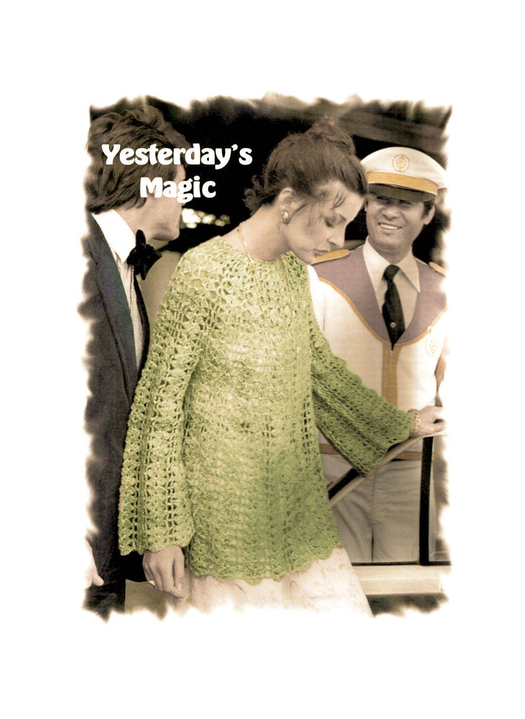 Instant Download PDF CROCHET PATTERN to Make a Womens Lacy Smock ...