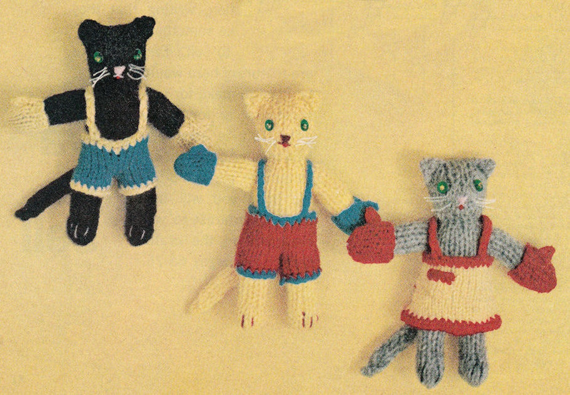 Instant Download PDF Knitting Pattern to Make Fairy Tale Story - Etsy