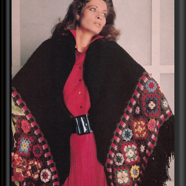 Flamenco Shawl - Etsy