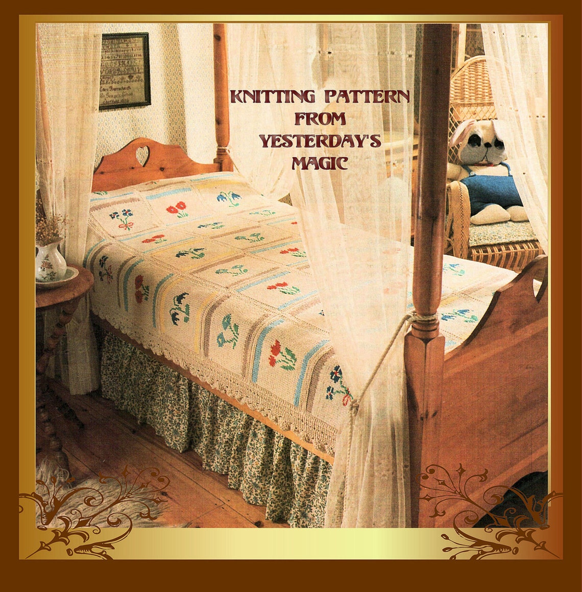 Instant Download PDF Knitting Pattern to Make an Heirloom Country ...