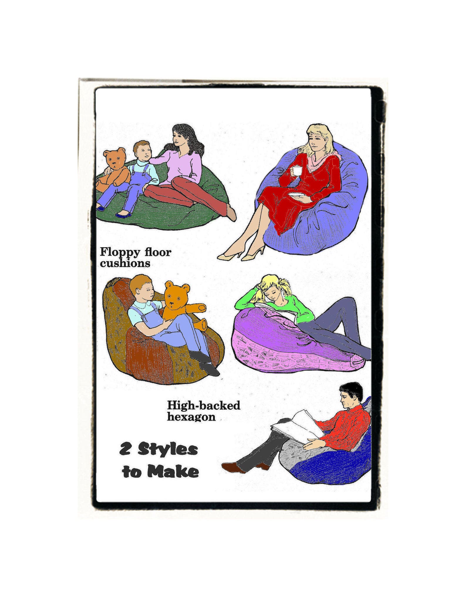 Instant Download CHART TO ENLARGE Sewing Pattern to Make a Large Shaped ...